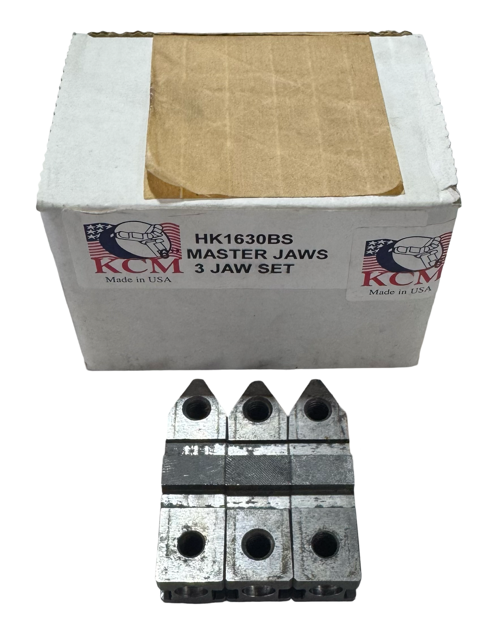 KCM Master Jaw 3 Piece Set for 6" Buck AT Style Chucks – Michigan Wholesale Tool Supply