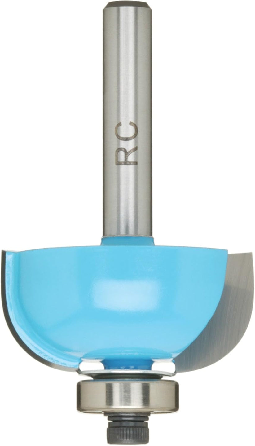 Roman Carbide DC1143 3/8" Radius Cove Carbide Tipped Router Bit, 1/4 ...
