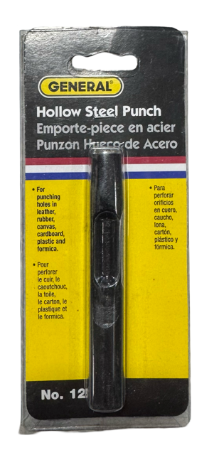 General Hollow Steel Punch No.128 – Michigan Wholesale Tool Supply