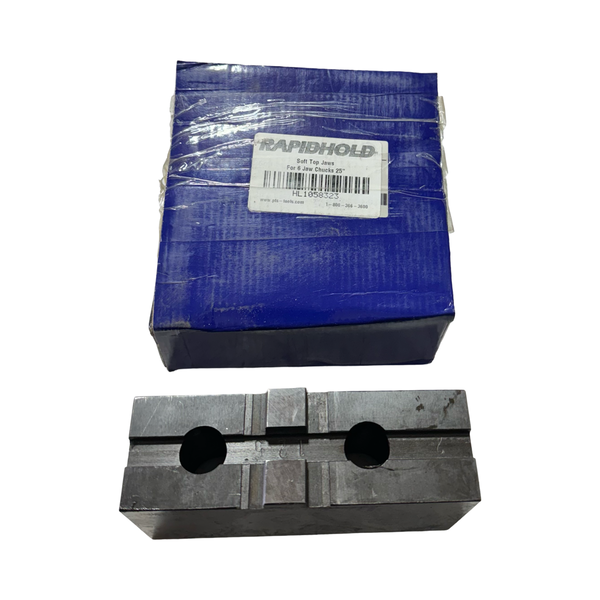 RapidHold Soft Top Jaw for 25" 6 Jaw Scroll Chucks – Michigan Wholesale ...